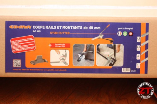 Test : STUD CUTTER de chez EDMA | ZoneTravaux