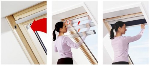 Brico : Installer un store occultant VELUX | ZoneTravaux